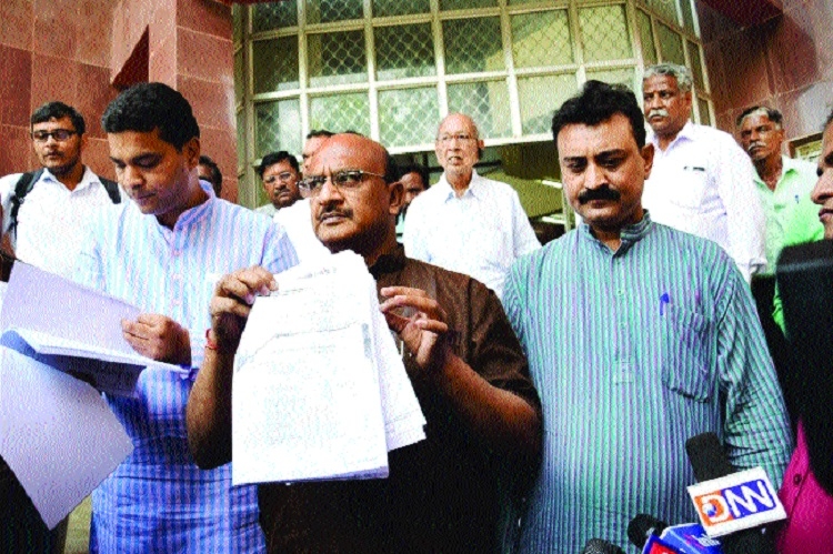The Hitavada - BJP accuses CM of hiding info in nomination papers