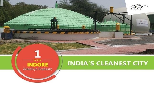 Indore cleanest city for fourth time in a row - The Hitavada