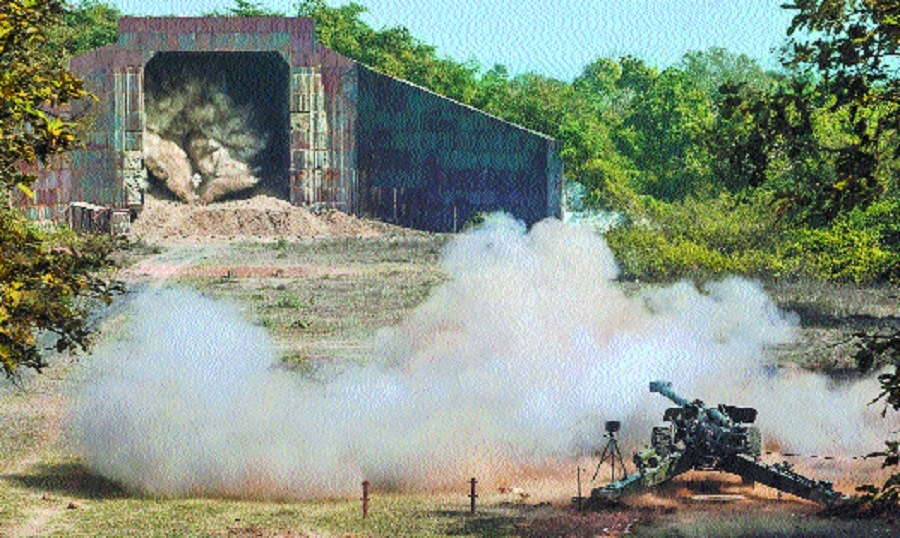 Indigenously developed Sharang gun proof-fired successfully in Khamaria ...