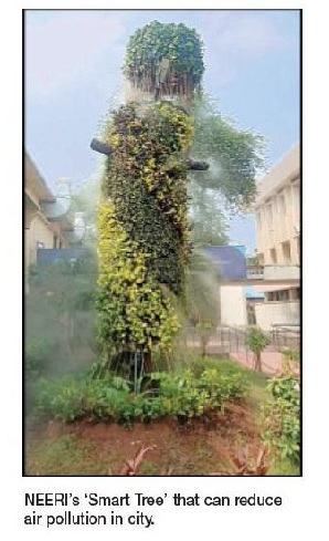 NEERI proposes ‘Smart Tree’ to improve air quality, Sakkardara Garden ...