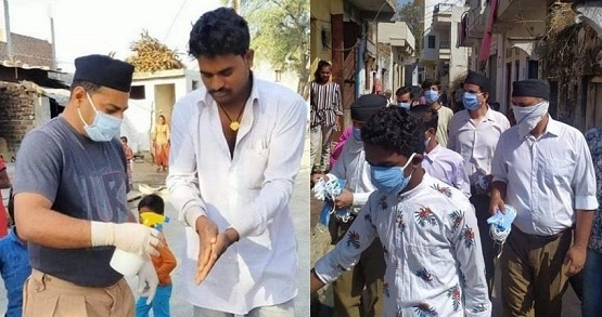 COVID-19: 600 RSS volunteers serving needy in 11 districts - The Hitavada