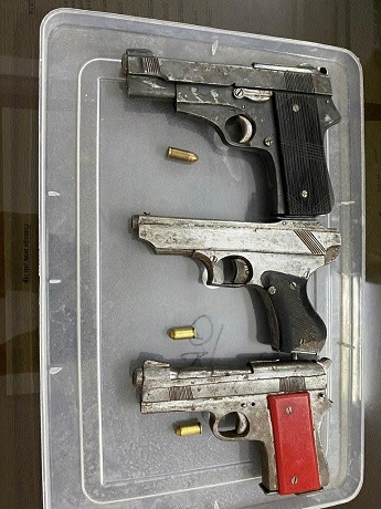 3 miscreants held for intimidating people with revolver, one at large ...