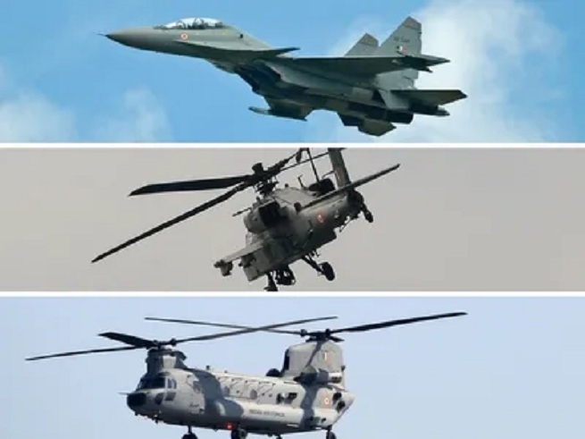 Fighter jets, attack choppers moved to LAC - The Hitavada