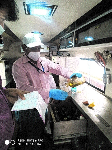 Mobile Food Testing Lab visits many parts of city, tests 177 samples ...