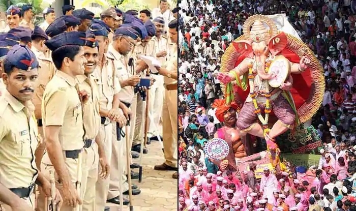 Strict police bandobast for Ganesh ‘visarjan’ at various water bodies ...