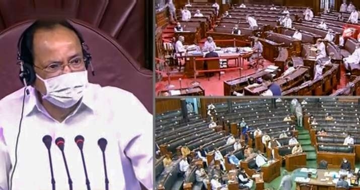 8 MPs suspended in RS; Venkaiah rejects no-confidence motion against Dy ...