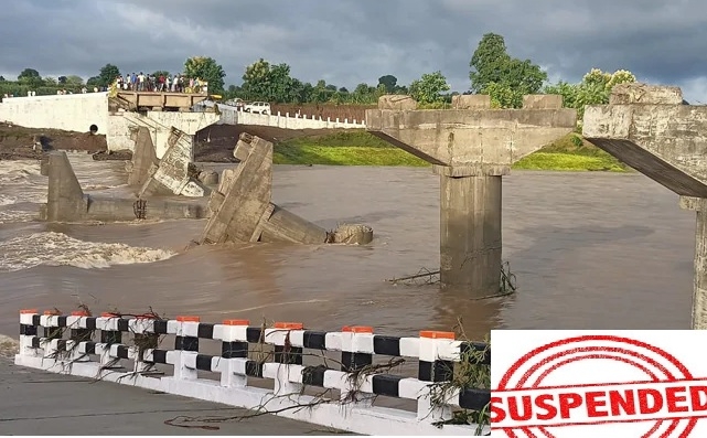 Seoni bridge collapse: PMGSY GM suspended - The Hitavada