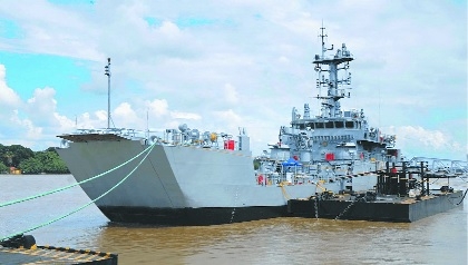 GRSE delivers eighth LCU ship to Indian Navy - The Hitavada