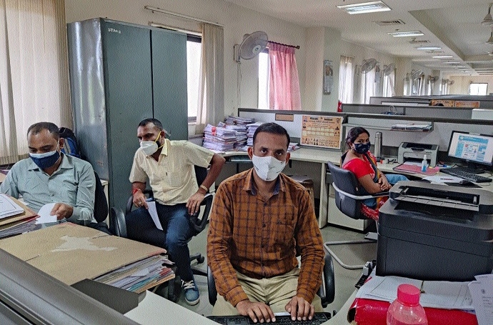Indravati Bhawan starts functioning; bus service for employees from ...