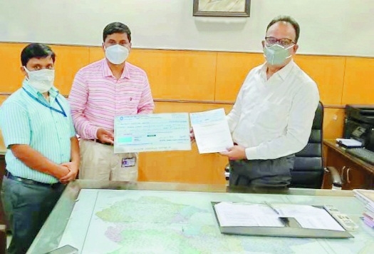 NTPC Mouda contributes Rs 3 cr for COVID-19 relief - The Hitavada