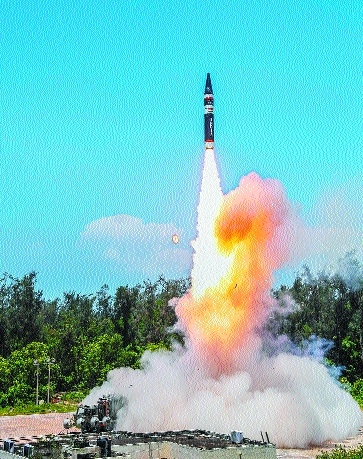 Nuclear-capable Agni Prime missile test-fired successfully - The Hitavada