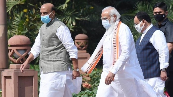 Modi, Shah, Rajnath, Doval discuss futuristic defence challenges - The ...