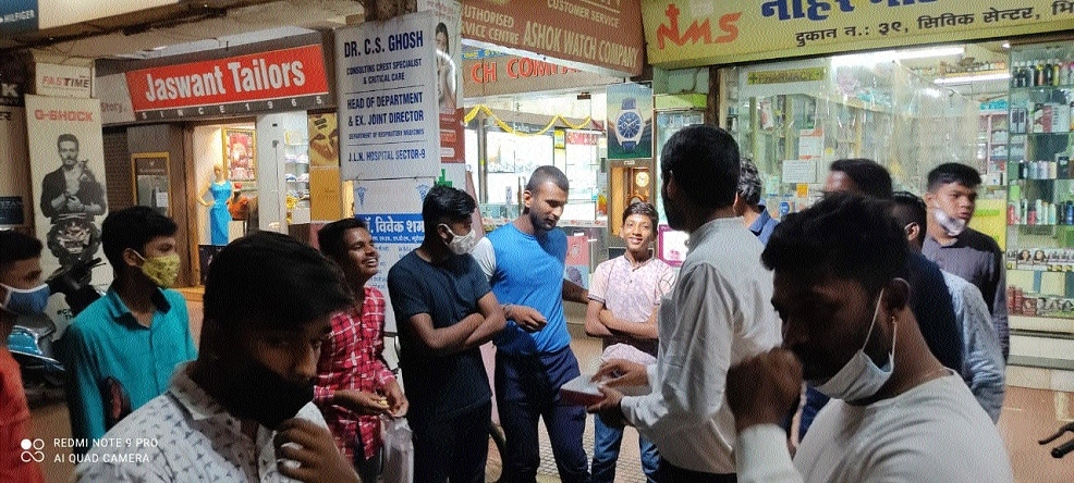 BJYM celebrates victory of Indian players in Olympics - The Hitavada