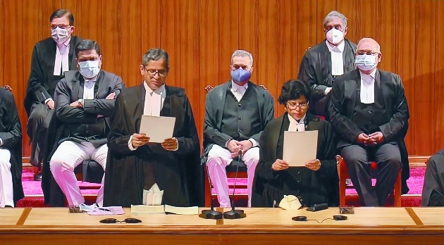9 new SC judges take oath of office - The Hitavada