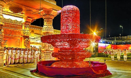 PM inaugurates Mahakal Lok corridor at Mahakaleshwar temple in Ujjain ...