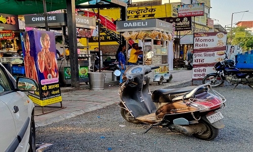 Shop-owners encroaching footpaths by using ‘Standees’ to ‘standout ...