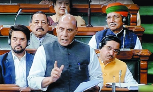 Army thwarted PLA’s transgression in Tawang: Rajnath - The Hitavada