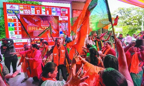 Historic win for BJP in Gujarat - The Hitavada