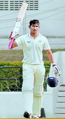 In his 100th First-Class game, Satish slams unbeaten century for ...