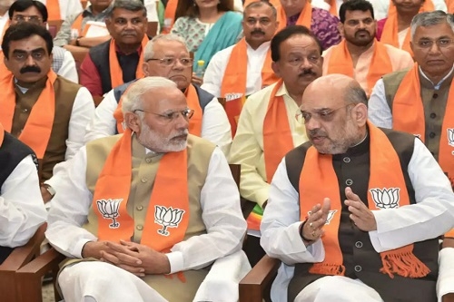 BJP leaders hold meet as party gears up to mark Modi Govt’s anniversary ...