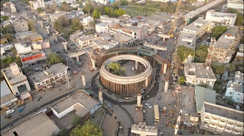 Work on State’s longest fly-over gathers pace - The Hitavada