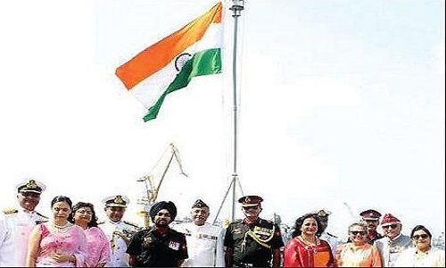 Affiliation of Army’s Mahar Regiment, Navy solemnised on INS Kolkata ...