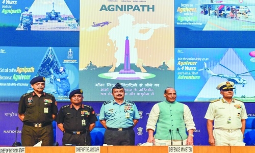 Cabinet unveils ‘Agnipath’ scheme for recruitment of soldiers - The ...
