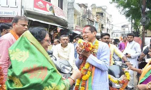 Dr Jamdar seeks people’s support for city’s devpt - The Hitavada