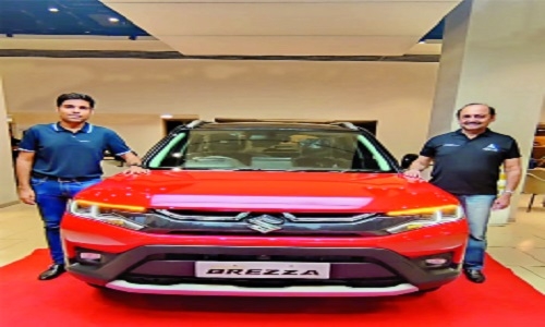 Arun Motors – Maruti Suzuki Arena launches all New Brezza - The Hitavada