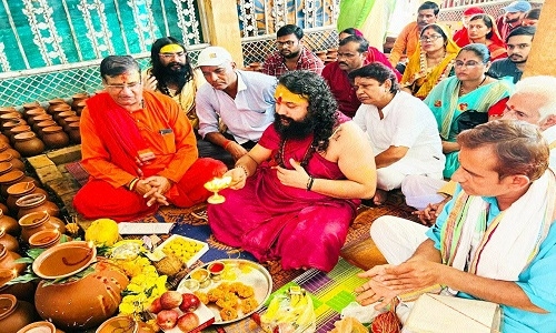 Special prayers on first day at Baglamukhi Siddh Peeth - The Hitavada