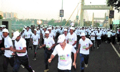 Thousands participate in marathon on National Unity Day - The Hitavada