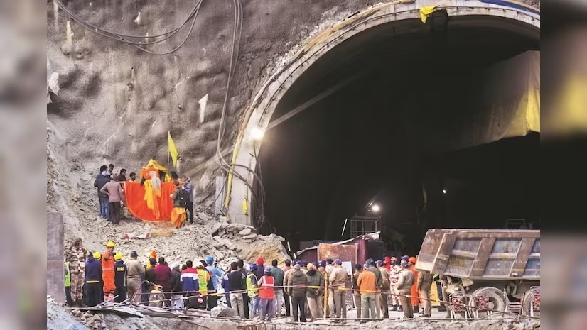 Vertical drilling STARTS AT Silkyara - The Hitavada