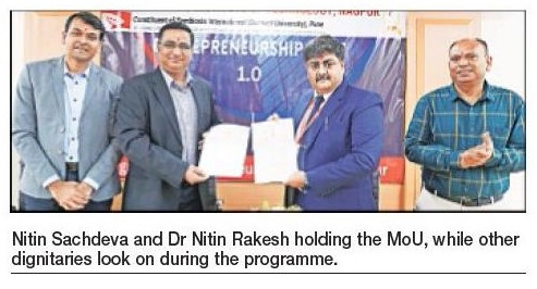 TiE Nagpur, Symbiosis Instituteof Technology sign MoU - The Hitavada
