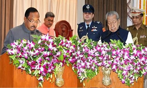 Netam takes oath as Pro-tem Speaker - The Hitavada