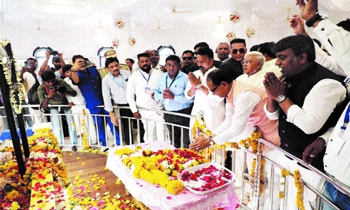 Three-and-half acres of land gifted for Dr Bhimrao Ambedkar Birth ...