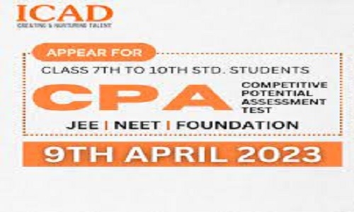 ICAD’s entrance, scholarship exam on April 9 - The Hitavada