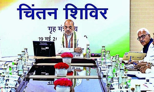 Shah reviews issues like counter-terrorism at MHA ‘Chintan Shivir ...