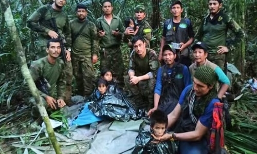 4 Indigenous children lost in Amazon forest for 40 days after plane crash found alive - The Hitavada