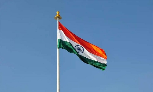 72 feet high mast national flag hoisted in Udhampur - The Hitavada