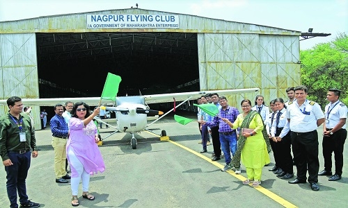 Nagpur Flying Club gets trainer aircraft - The Hitavada