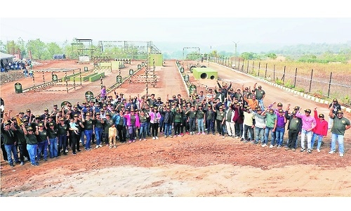 Achievers Adventure Camp conducted at GHRU, Saikheda - The Hitavada
