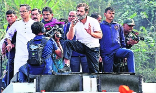 Nyay Yatra is about five pillars of justice: Rahul - The Hitavada