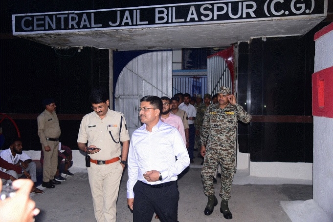 Surprise inspection at Bilaspur Central Jail after harassment ...