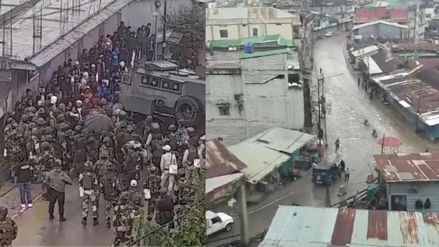 Mob stormspolice station,loots armsduring clashin Manipur - The Hitavada