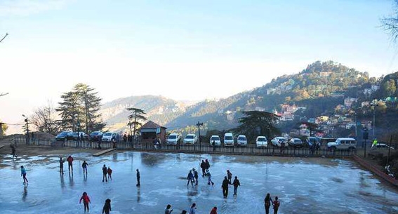 Ice skating season begins at Asia's largest natural rink in Shimla ...