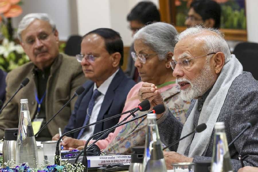 PM meets economists, experts for Budget - The Hitavada