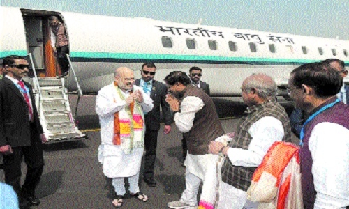 Strive to win more than 370 seats in LS polls: Amit Shah to BJP workers - The Hitavada