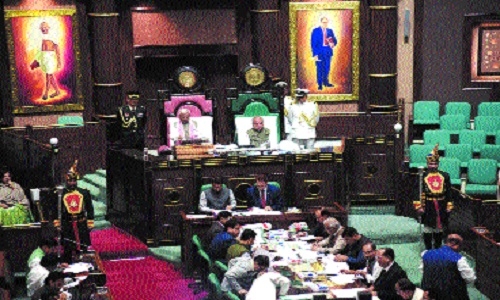 BUDGET SESSION begins with Governor’s address amid Oppn uproar - The ...
