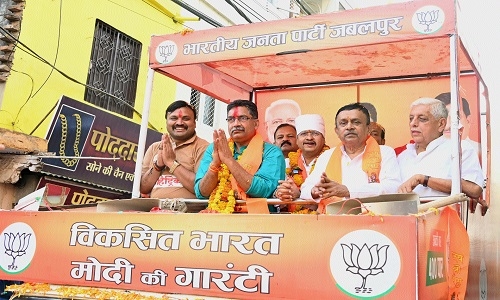 Ashish Dubey seeks blessings, support - The Hitavada