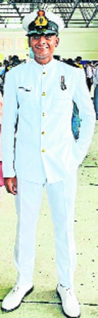 City’s son commissioned inNavy as Sub-Lieutenant - The Hitavada